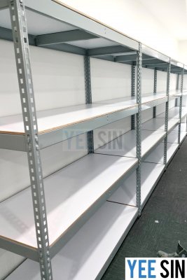 Medium Duty Boltless Rack with PVC Plywood - Yee Sin Storage
