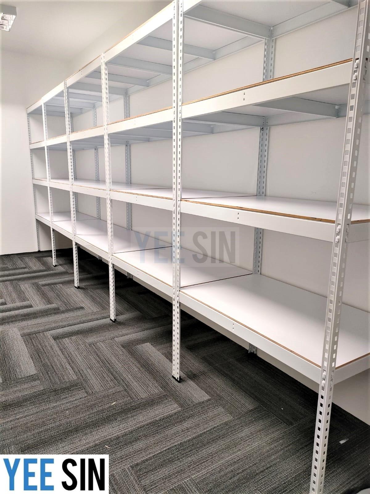 Medium Duty Boltless Rack with PVC Plywood - Yee Sin Storage